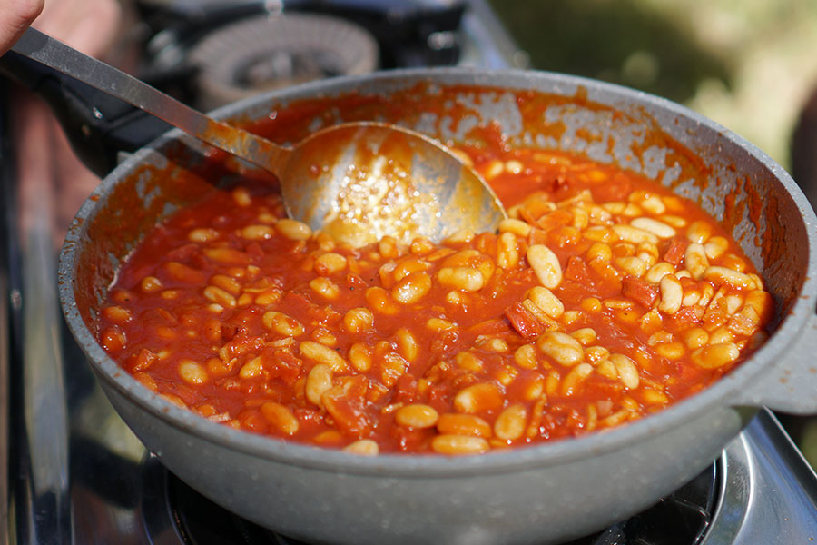Home-Made Baked Beans with Chorizo | Snowys Blog