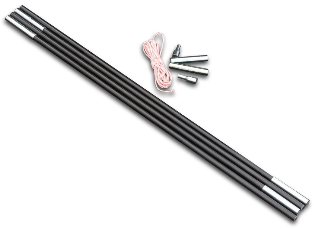 Kookaburra Fibreglass Tent Poles 7.9mm | Snowys Outdoors