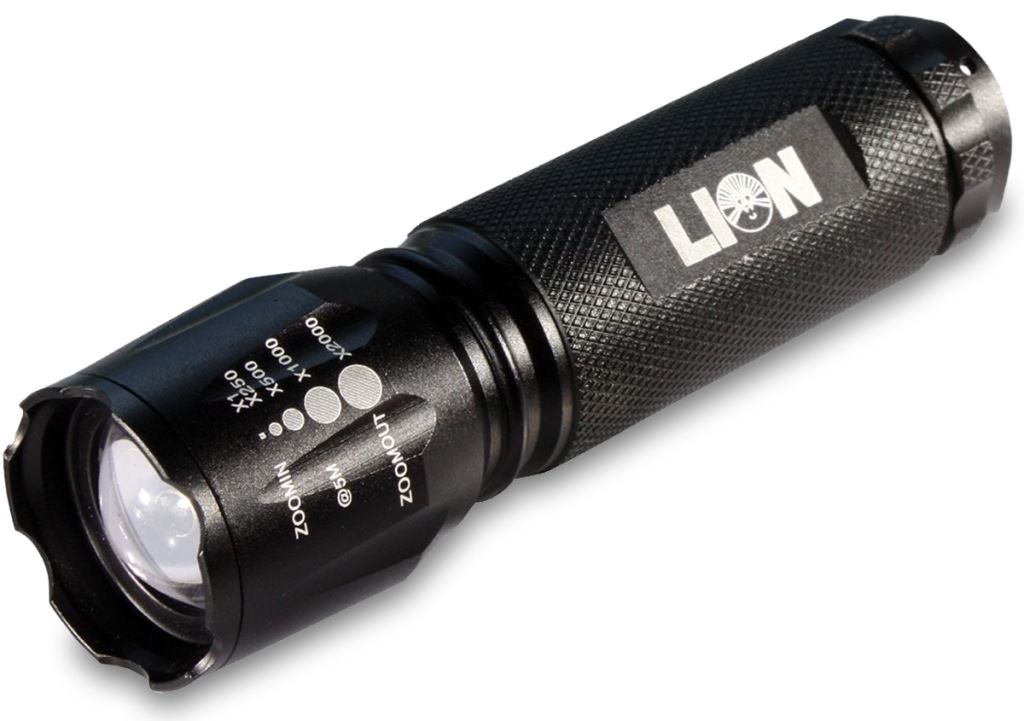 Lion Australia 3 Watt LED Aluminium Torch | Snowys Outdoors