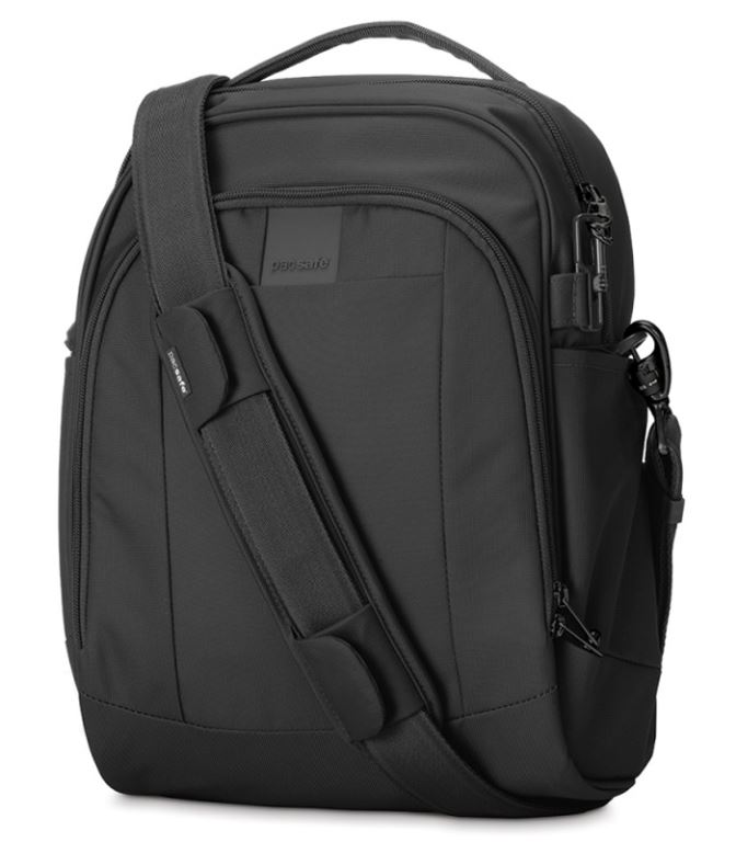Pacsafe Metrosafe LS250 Shoulder Bag Black | Snowys Outdoors