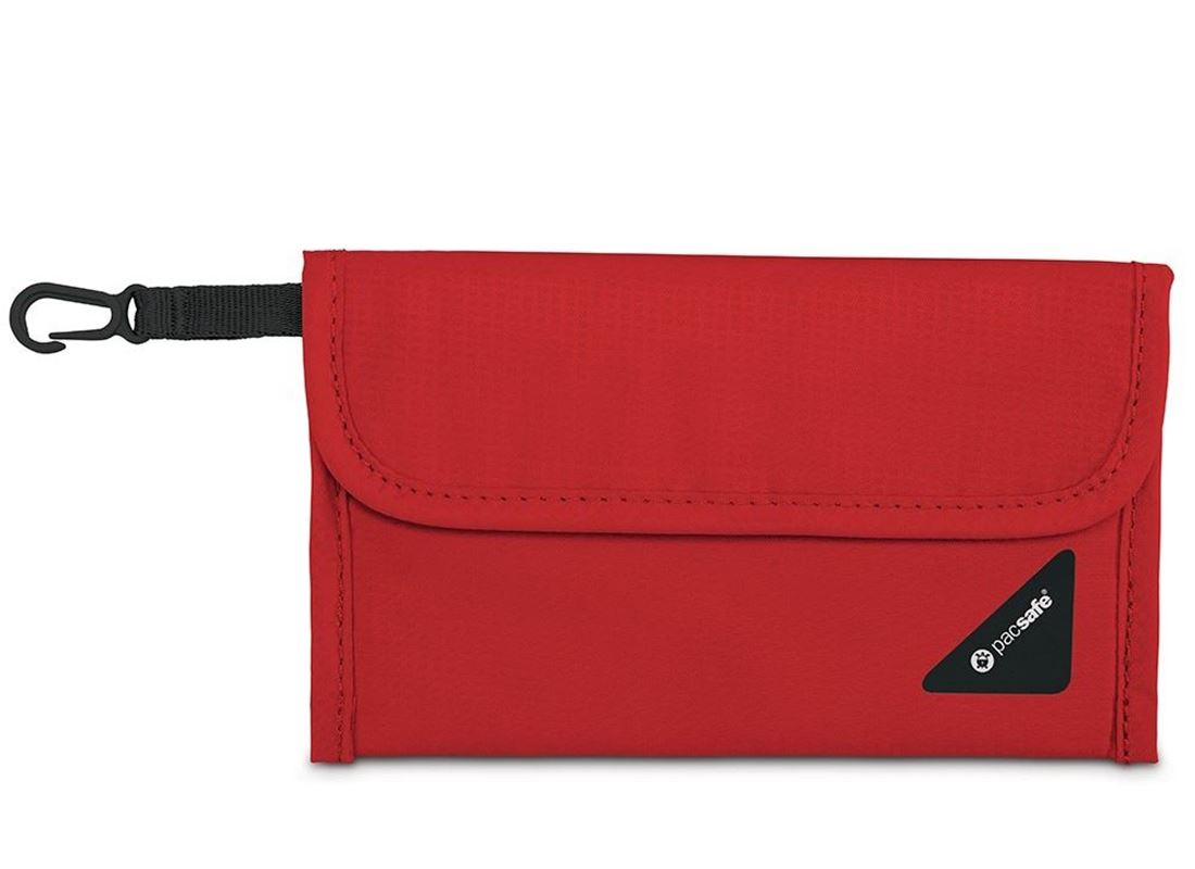 Pacsafe Coversafe V50 RFID Passport Protector Chili | Snowys Outdoors
